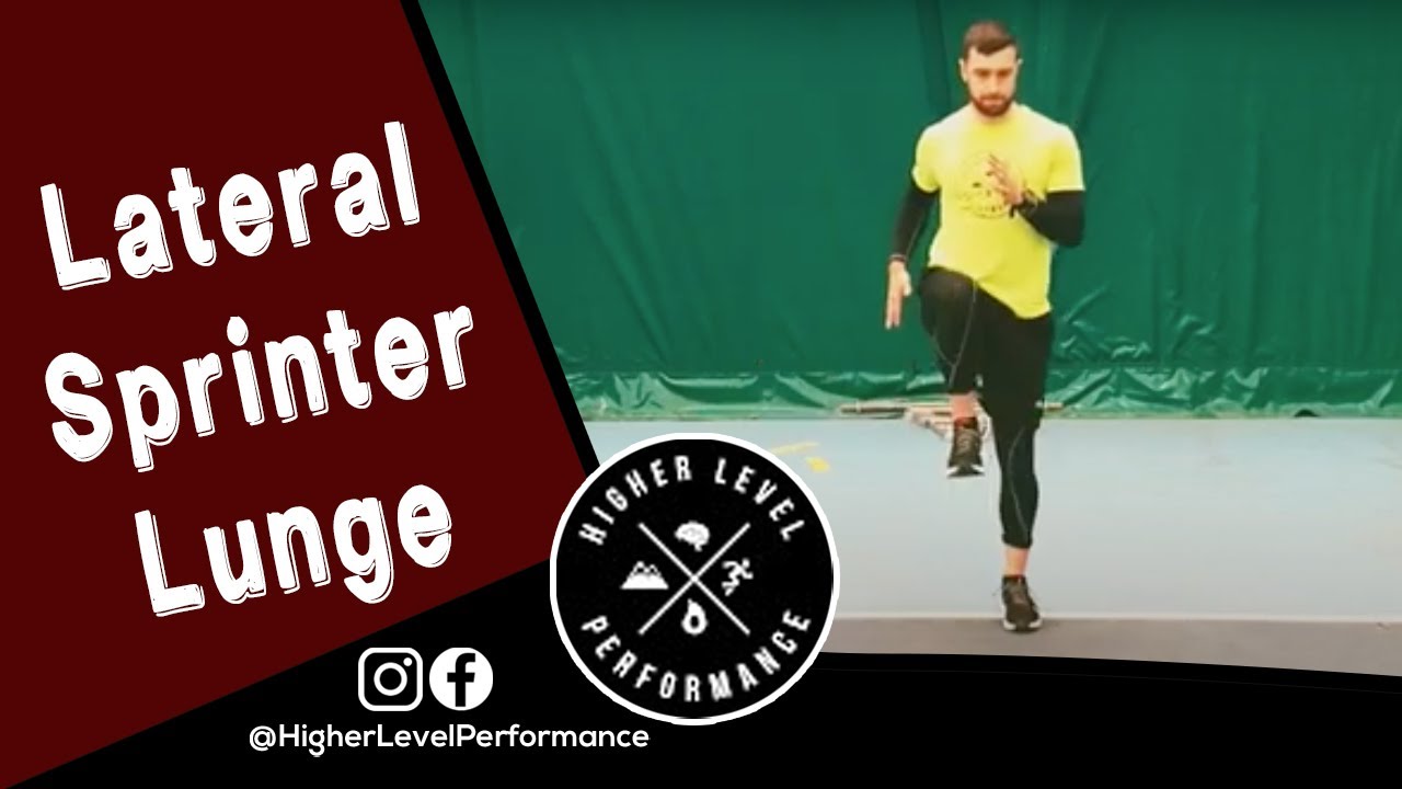 Lateral Sprinter Lunge - YouTube