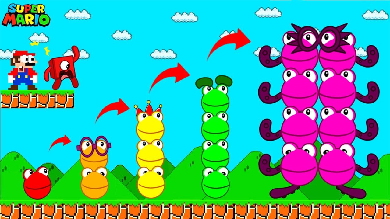 Super Mario Logic: One Apple = GIANT WIGGLER?! in Super Mario Bros ...