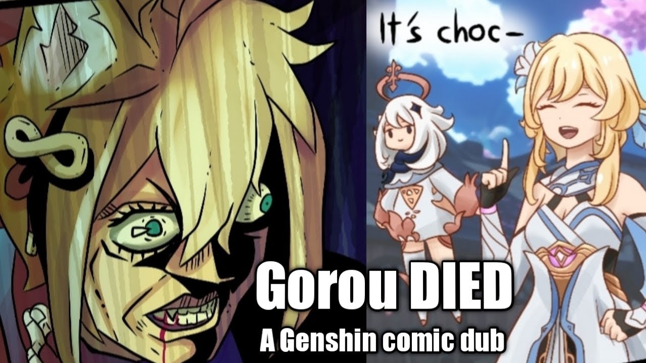 Gorou dies and the Traveler is to blame! [Genshin Impact Comic Dub ...