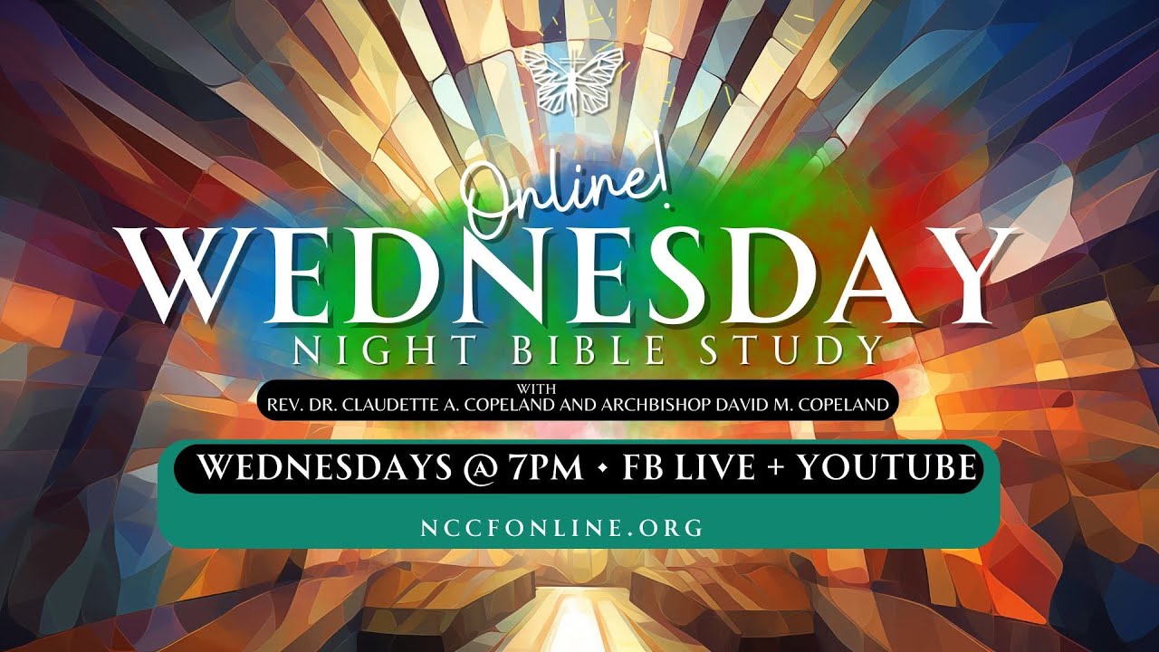 NCCF VIRTUAL WEDNESDAY NIGHT BIBLE STUDY - YouTube