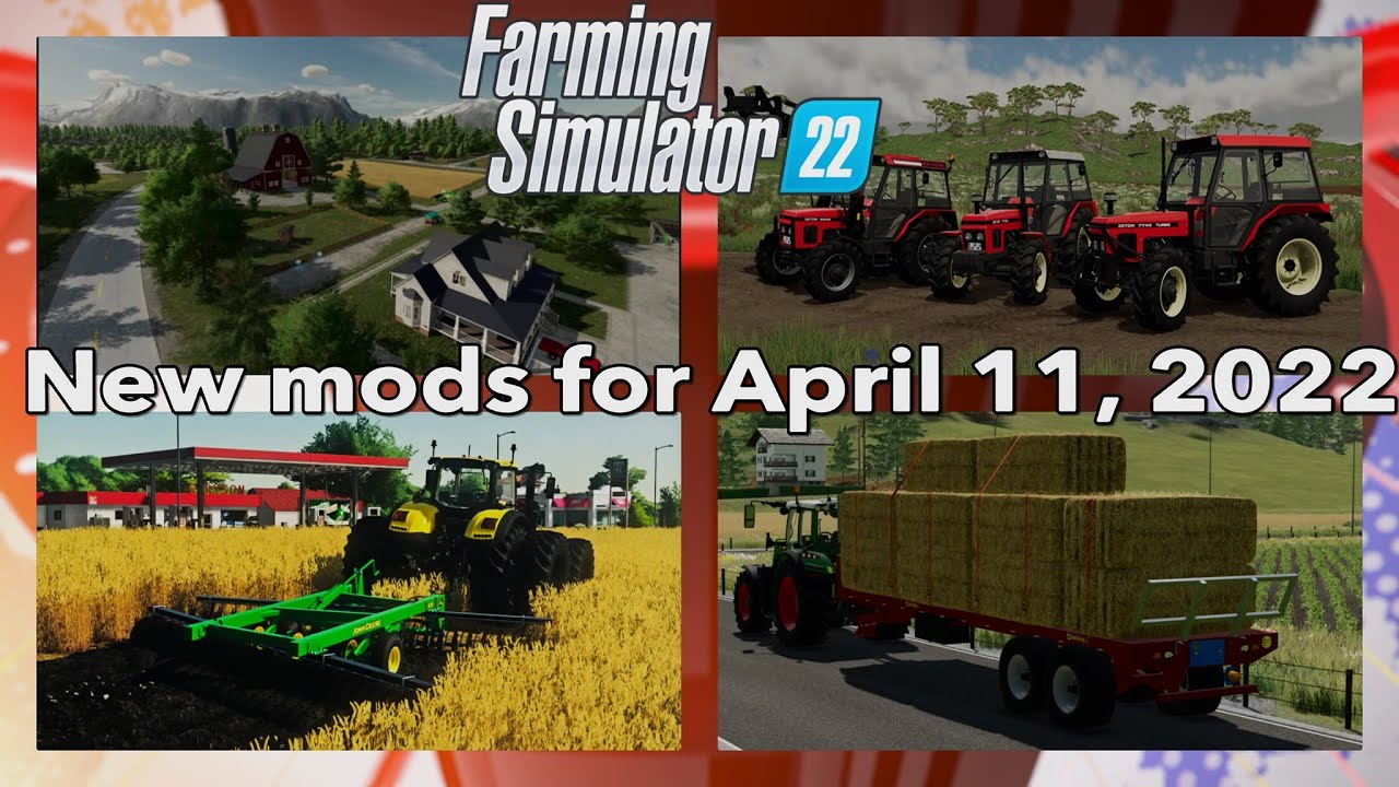 FS22 PS4/PS5 | New mods for April 11, 2022 - YouTube