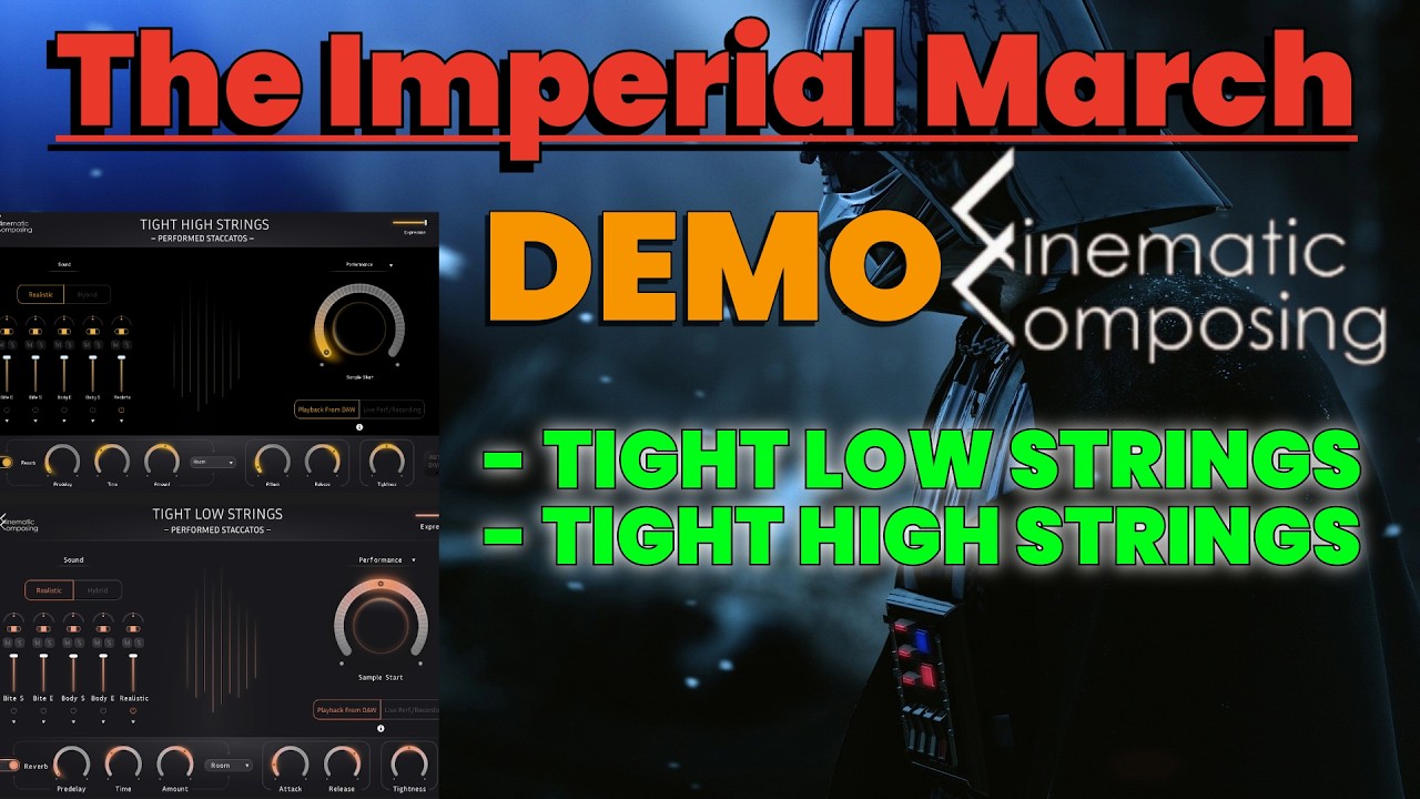 Tight high strings & Tight Low strings DEMO | Star Wars - The Imperial ...