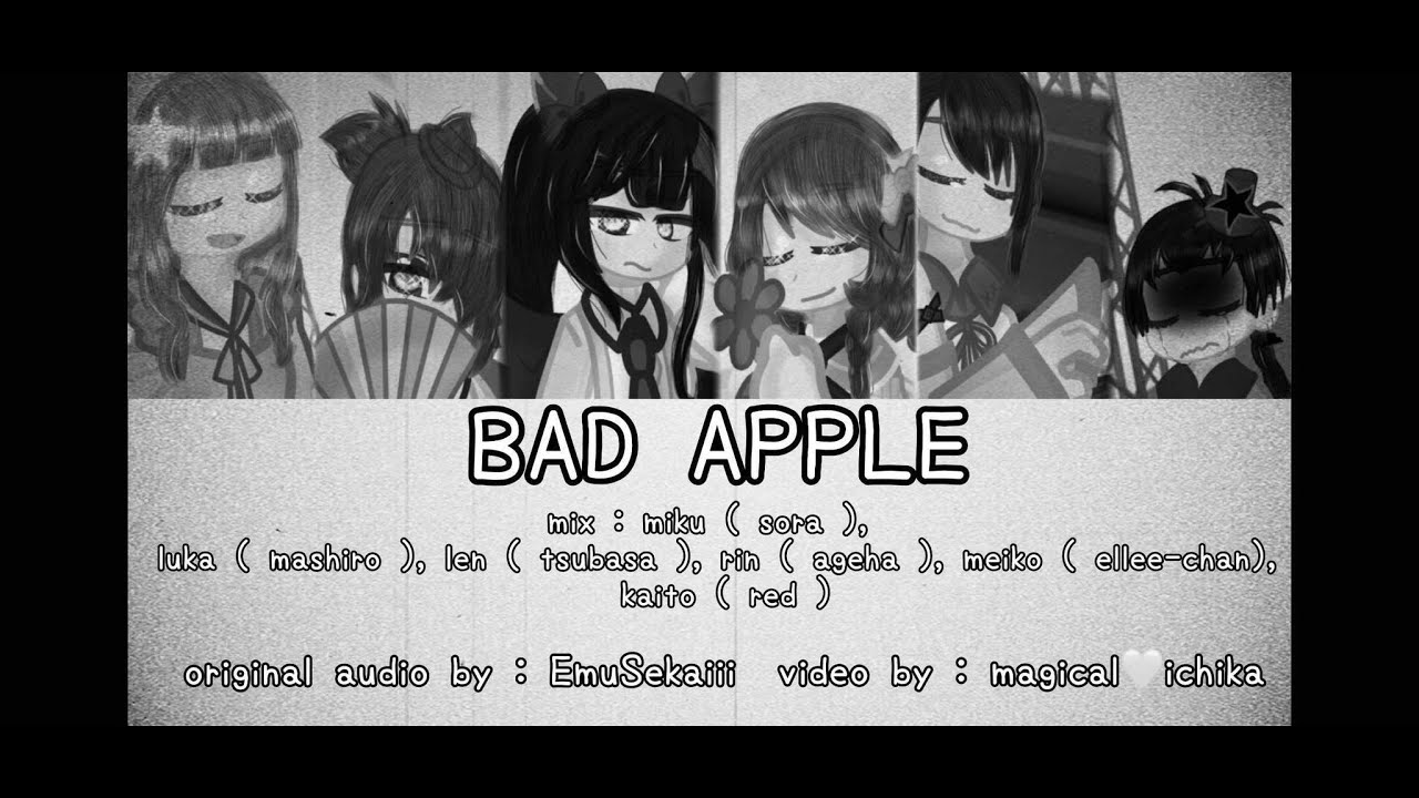 { bad apple | precure lyric video | KAN / ENG | vocaloid x precure 🎤 ...