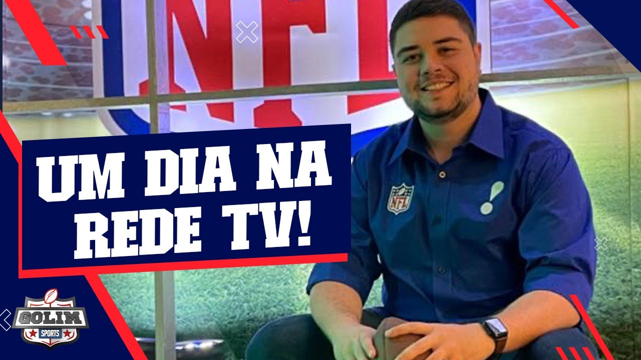 COMO É UM DIA DE TRANSMISSÃO DE NFL NA REDETV! - YouTube