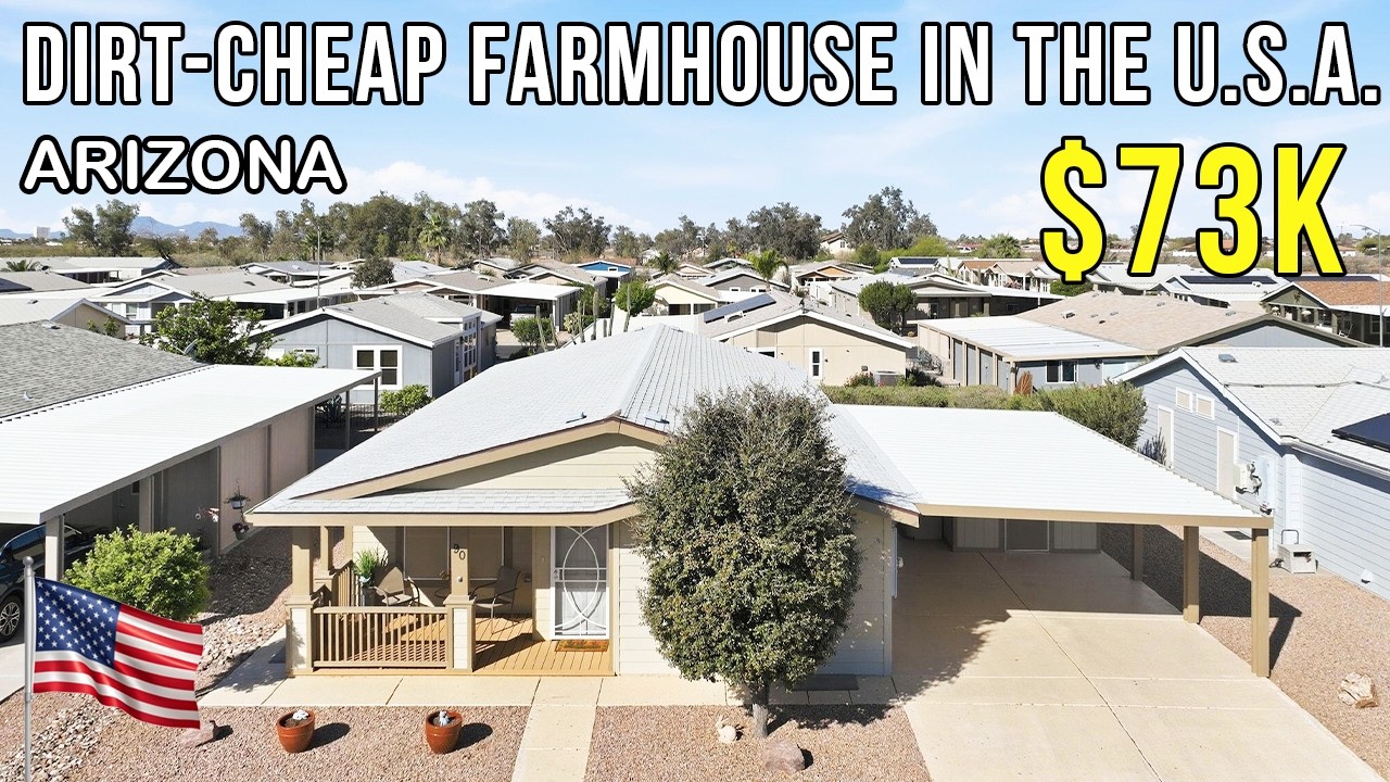 7 DIRT-CHEAP ARIZONA FARMHOUSES WITH LAND Starting at $73K (Hidden ...