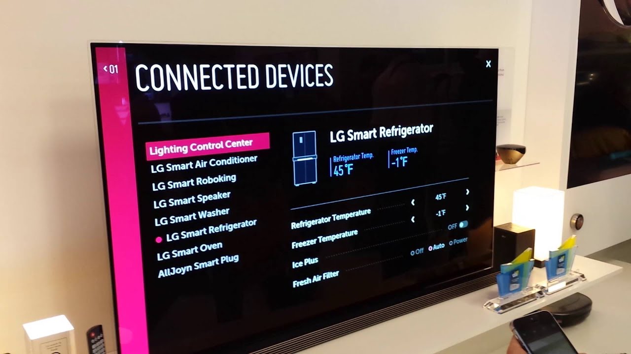 LG SMARTTHINQ IoTV - YouTube