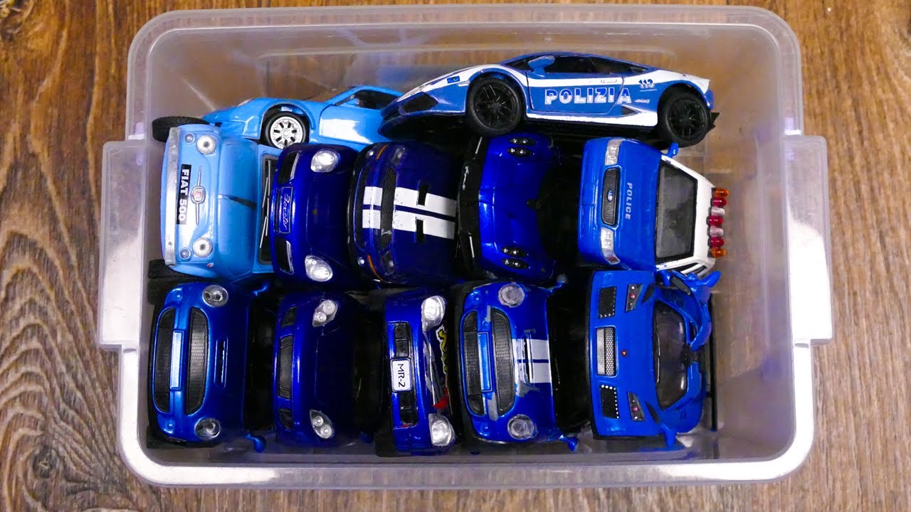 Full Luxury Diecast Car Collection in a Large Single Box. - YouTube