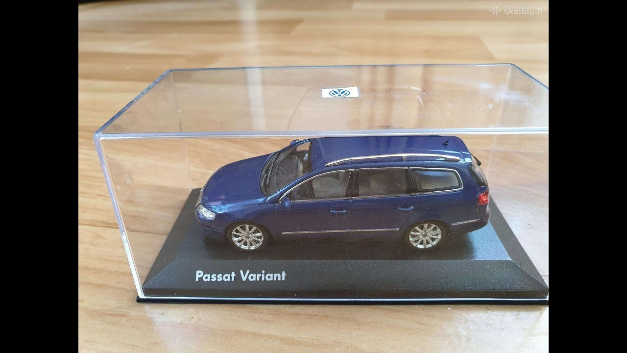 Diecast VW Passat B6,Minichamps, 1:43 Scale.Автомодели.Обзор - YouTube