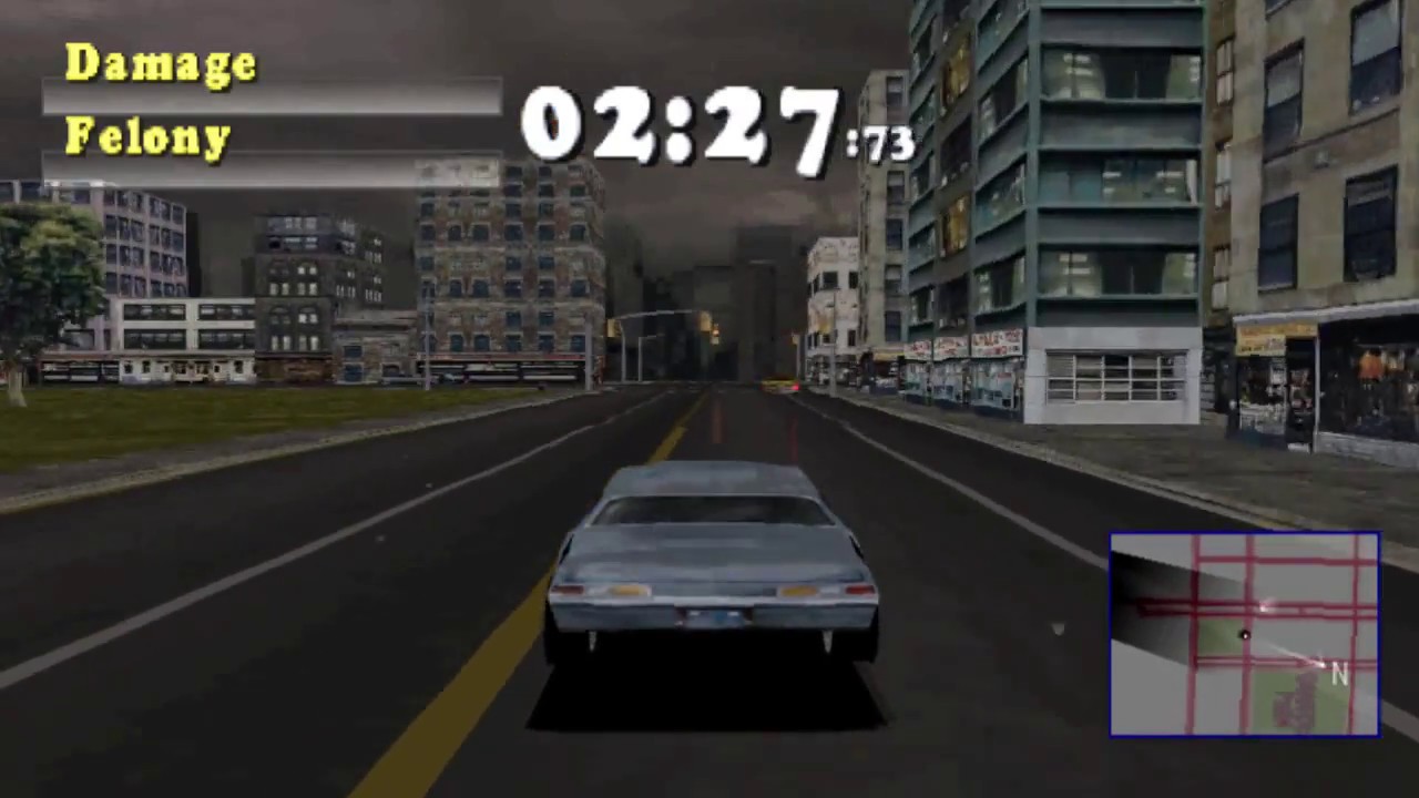 Driver 1 Walkthrough: Mission 36 - The Rescue - YouTube