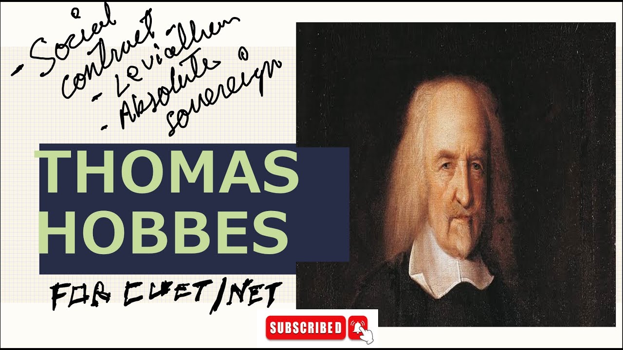 THOMAS HOBBES || A COMPLETE EXPLANATION FOR CUET AND UGC NET | Ep.5 ...