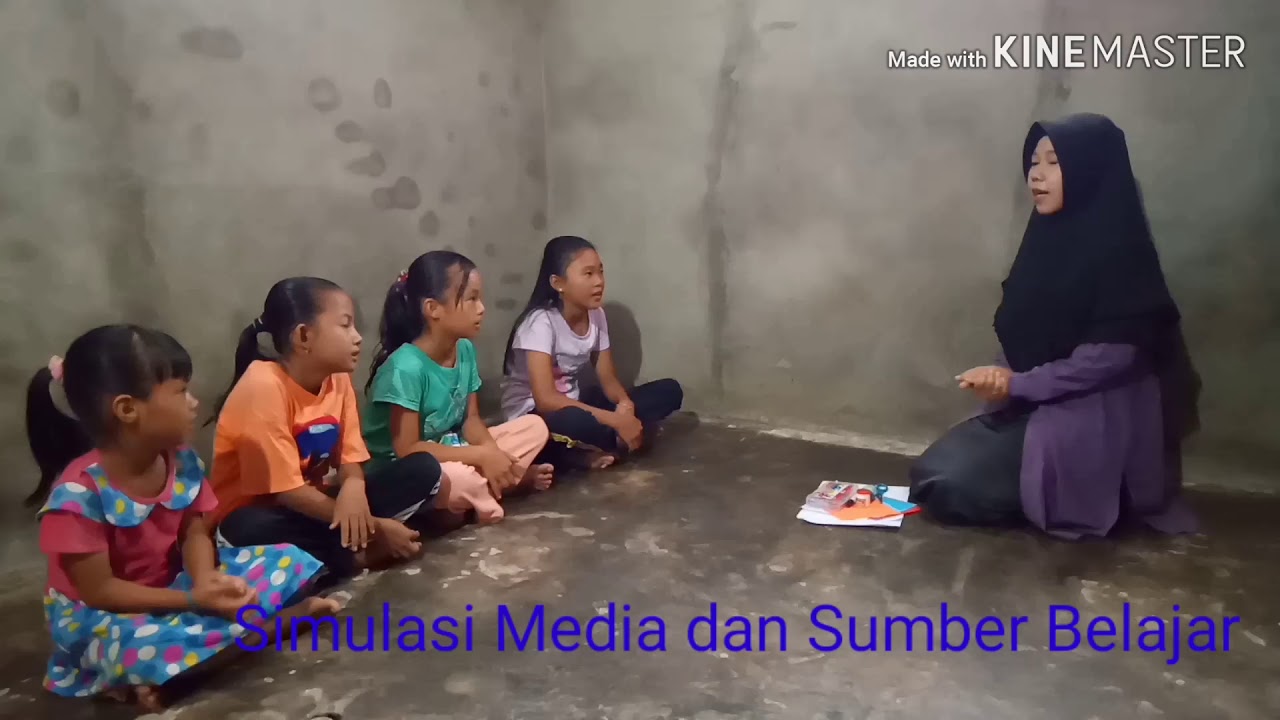 Simulasi media dan sumber belajar PAUD. - YouTube