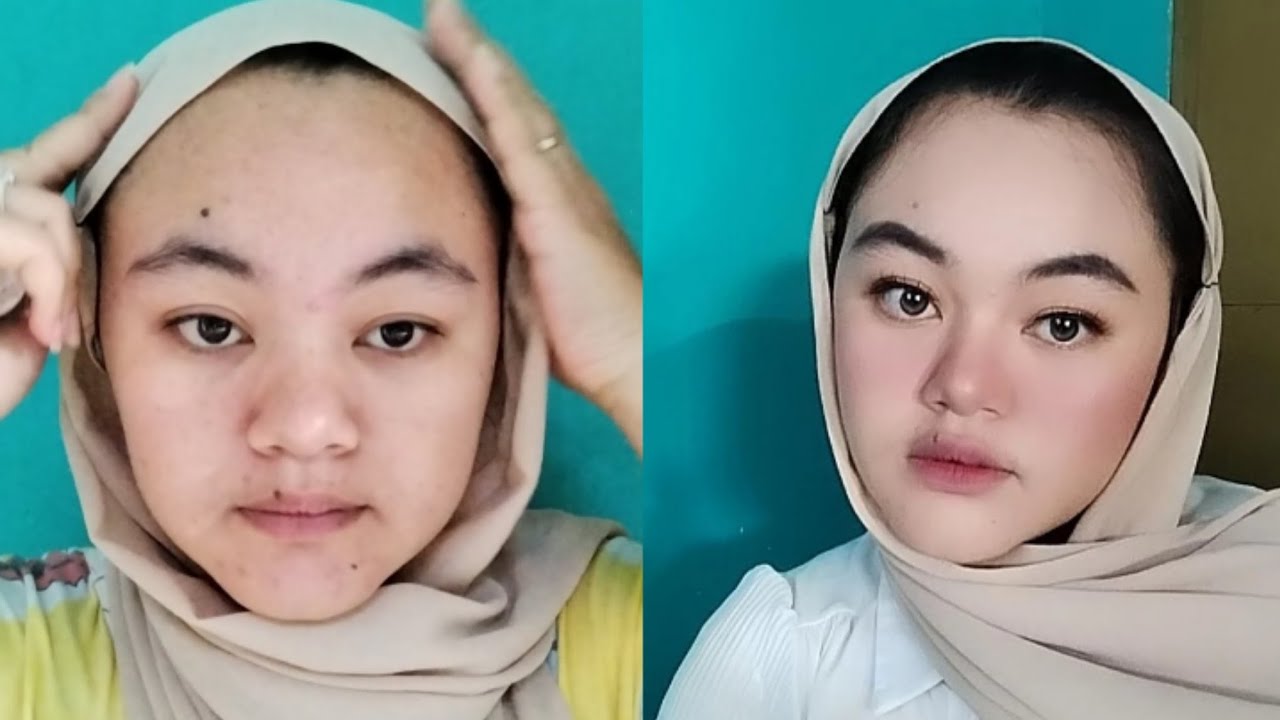 Tutorial makeup maaf guyss cuma seadanya aja hihi.. - YouTube