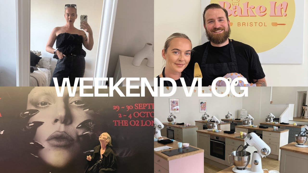 Weekend VLOG | Great British Bake Off Experience + Lady Gaga Mayhem ...