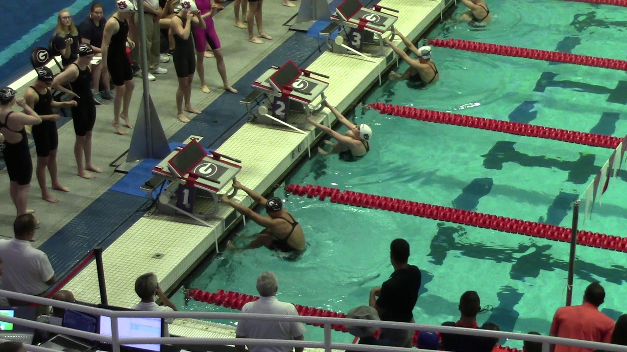 W 200 medley relay - YouTube