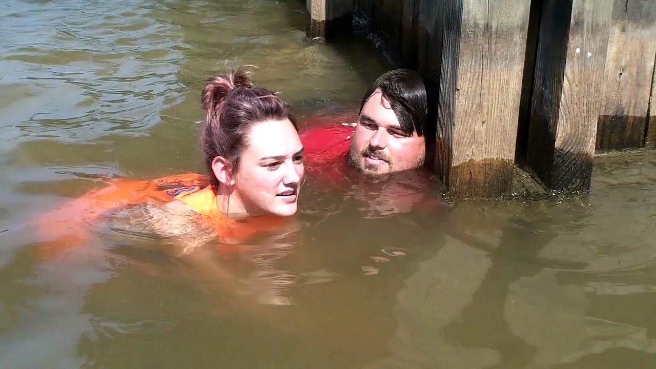 Hannah From Louisiana First Catfish Noodling (Alabama Catfish Noodlers ...