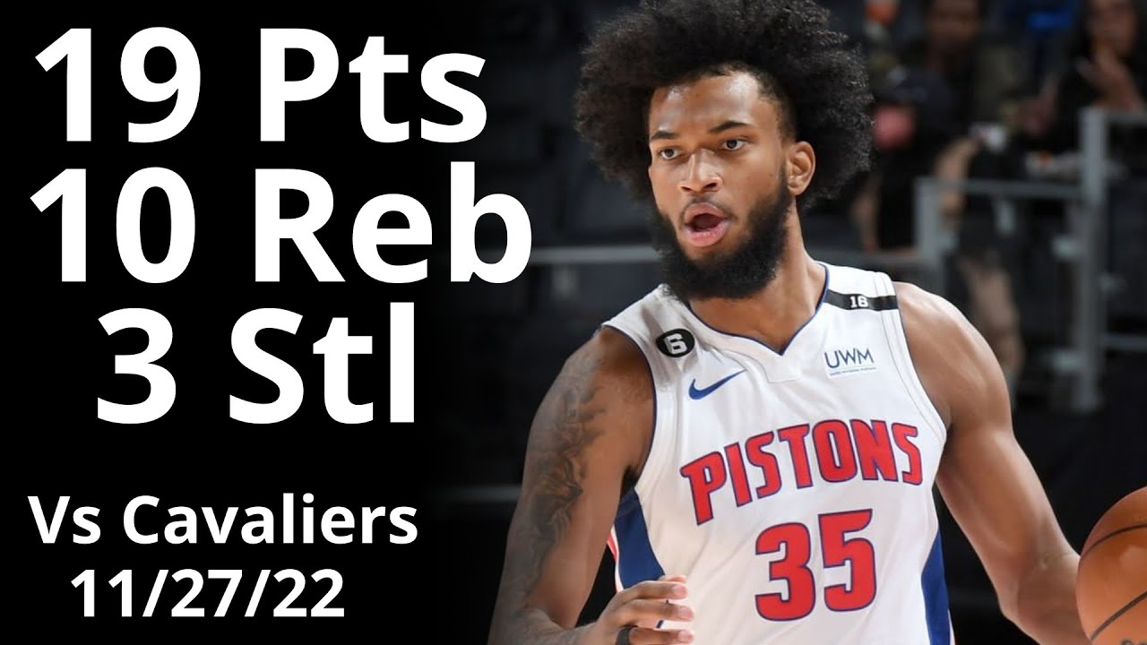 Marvin Bagley 19 Pts 10 Reb 3 Stl vs Cavaliers Highlights - YouTube
