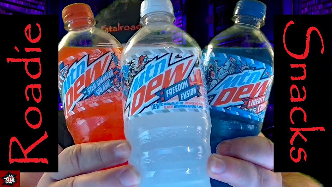 Roadie Snacks: Limited Edition Mountain Dew Star Spangled Splash ...