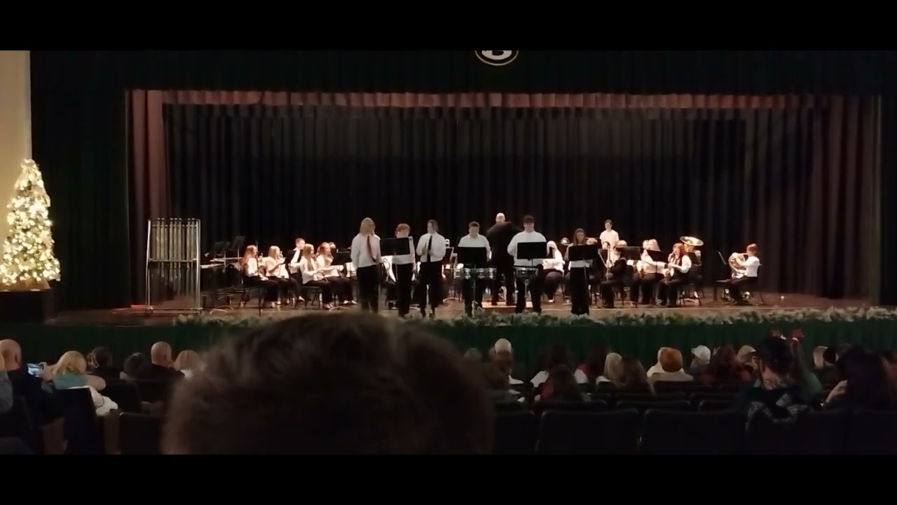 Brooke High School Concert Band - Christmas Concert 2025 - YouTube