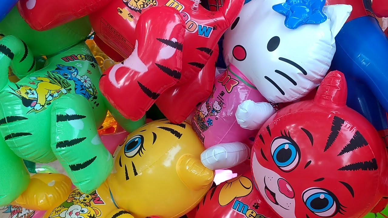 Balon lucu balon Kucing balon hello kitty balon Emotic balon karakter ...