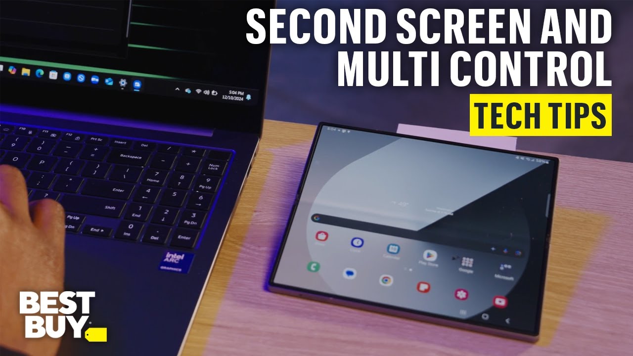Unify Your Galaxy Devices with Samsung Galaxy Book5 Pro – Tech Tips from Best Buy - YouTube