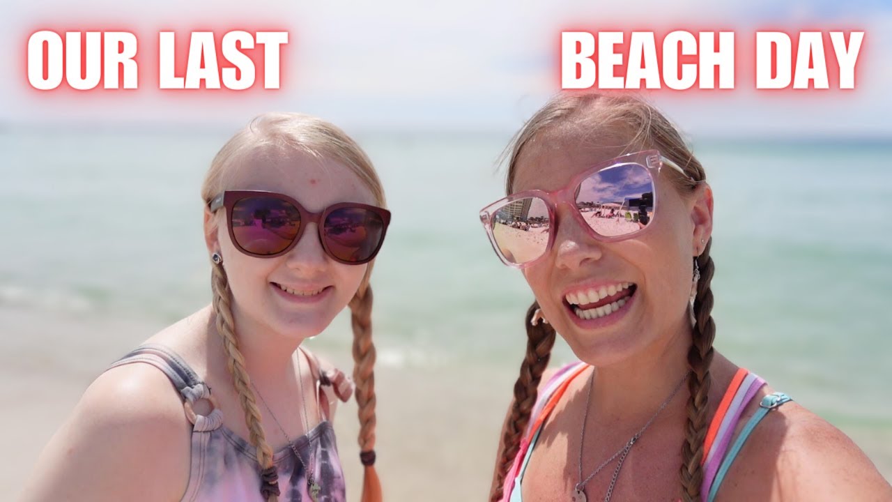 OUR LAST BEACH DAY | VACATION DAY 7 - YouTube
