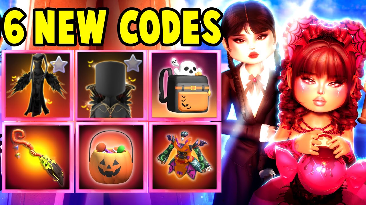 ALL *NEW HALLOWEEN UPDATE CODES 2025* ALL WORKING CODES FOR DRESS TO ...