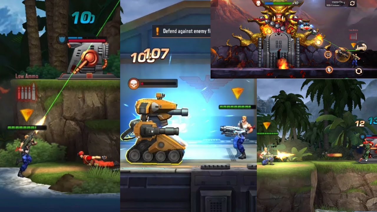 Contra Returns chapter 1 gameplay|story mode|Game Controller - YouTube