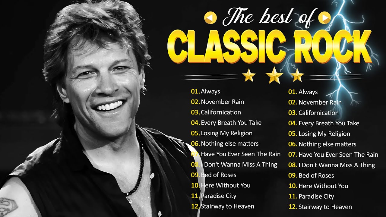 Top 100 Classic Rock Songs Of All Time🔥ACDC,Def Leppard, Guns' N Roses ...