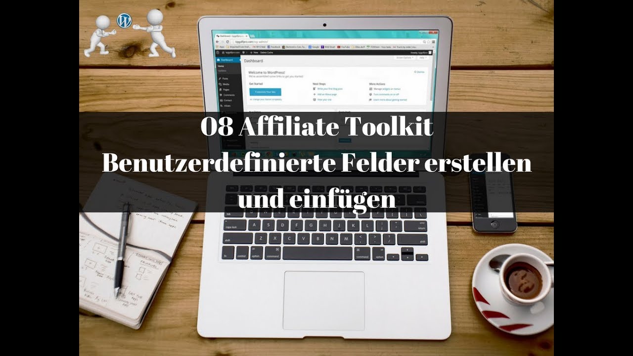 08 Affiliate Toolkit - Benutzerdefinierte Felder erstellen und einfügen - YouTube