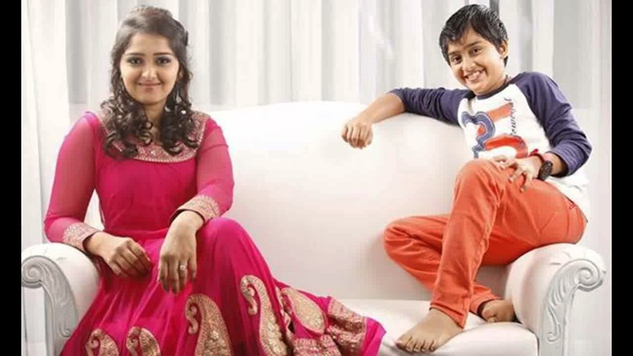 Actress Sanusha & Sanoop with Family - YouTube