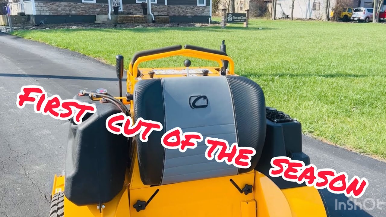 First time Mowing with the Cub Cadet Pro X 600!!#cubcadet #lawnstripes ...
