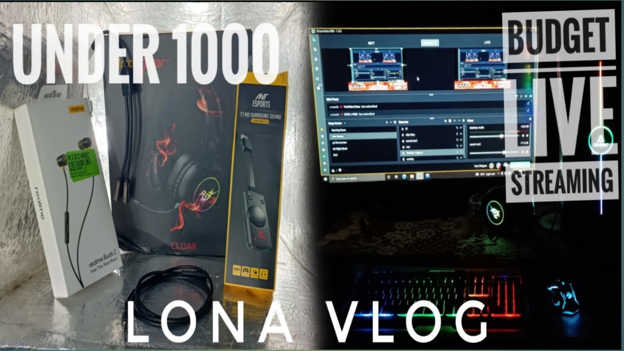 BEST BUDGET LIVE STREAMING GADGETS // BEST STREAMING GADGETS UNDER 1000 ...