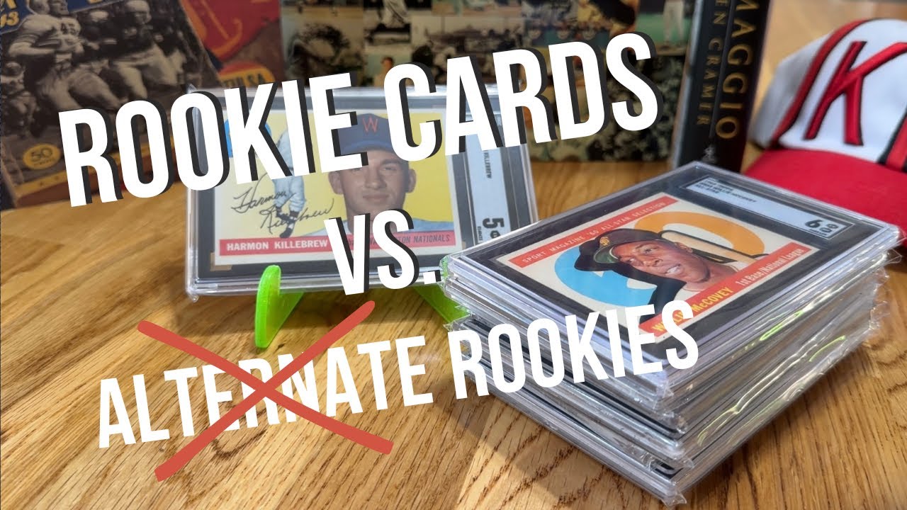 Vintage Rookie Cards vs. Alternate Rookies - YouTube