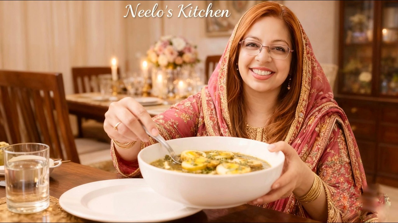 How to Make Egg Green Curry at Home! Hara masala Egg curry | Neelo's ...