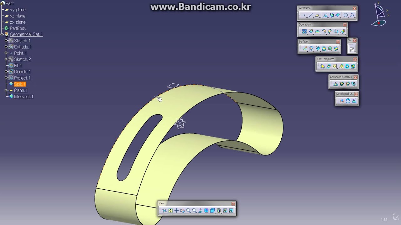 CATIA V5 Function ( GSO ) 1/3 - YouTube