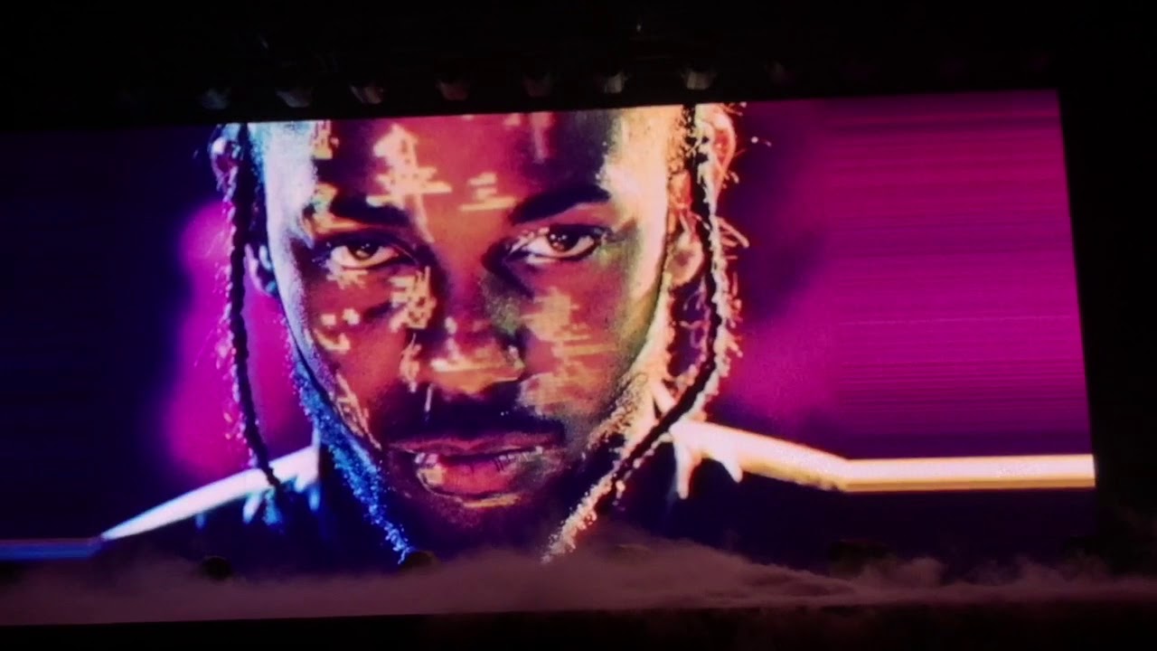 KENDRICK LAMAR - Intro Sportpaleis Antwerp - YouTube