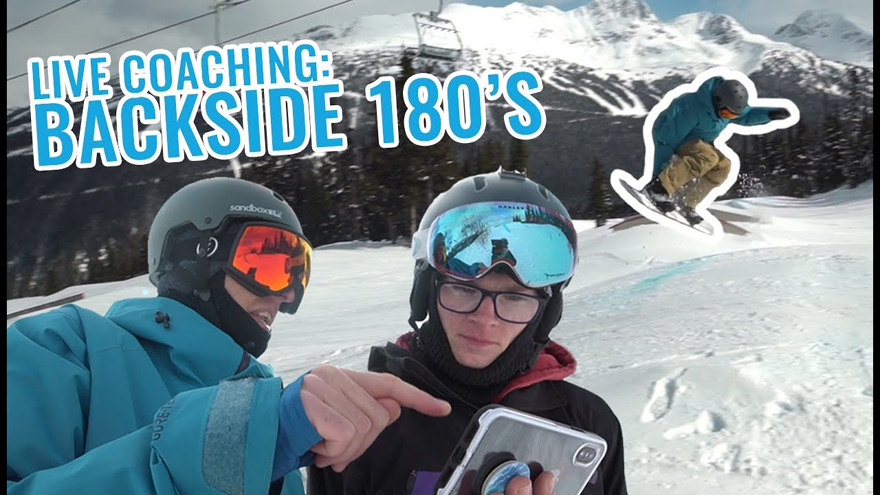 Live Coaching: Improving Your Backside 180's With Brad - YouTube