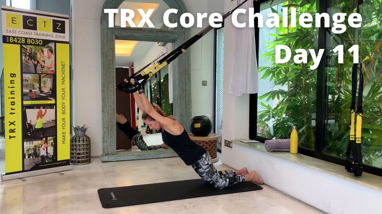 TRX Core Challenge Day 11 - YouTube