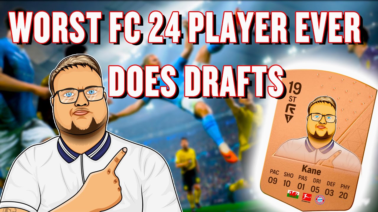 The Worst EAFC 24 Player Ever? Online Draft Challenge Fails & Funny ...
