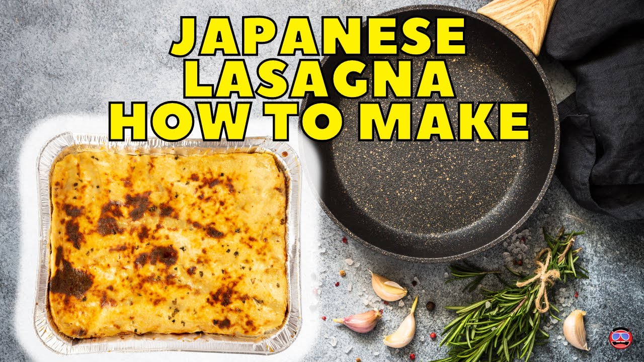 My Japanese wife making lasagna from the supermarket at home - YouTube