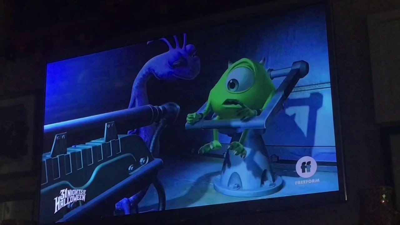 Freeform 31 Nights of Halloween Monsters, Inc Double Feature Promo + On ...