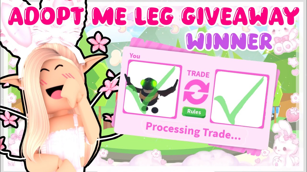 Adopt Me Giveaway WINNER Of A LEGENDARY! 😱*WHO WILL WIN?! GOOD LUCK ...