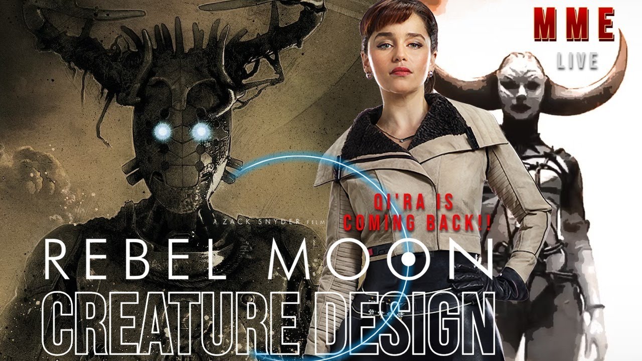 REBEL MOON CREATURE DESIGNS & QI'RA COMING BACK TO STAR WARS VIA EMILY ...