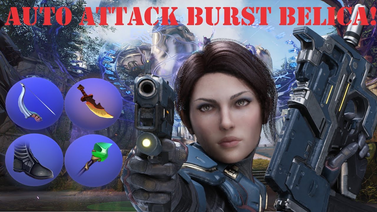 BELICA Auto Attack Burst Build!! - Predecessor Ranked Paragon - YouTube