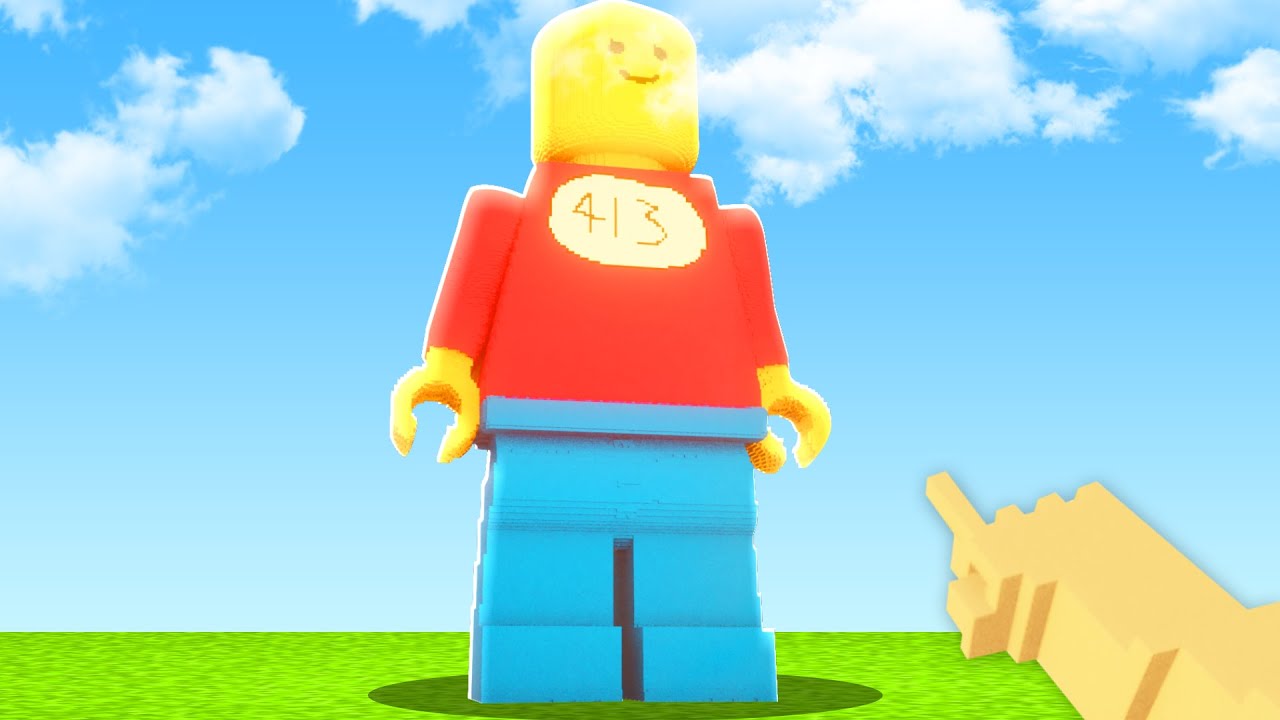 Giant Lego Man in Teardown.. - YouTube