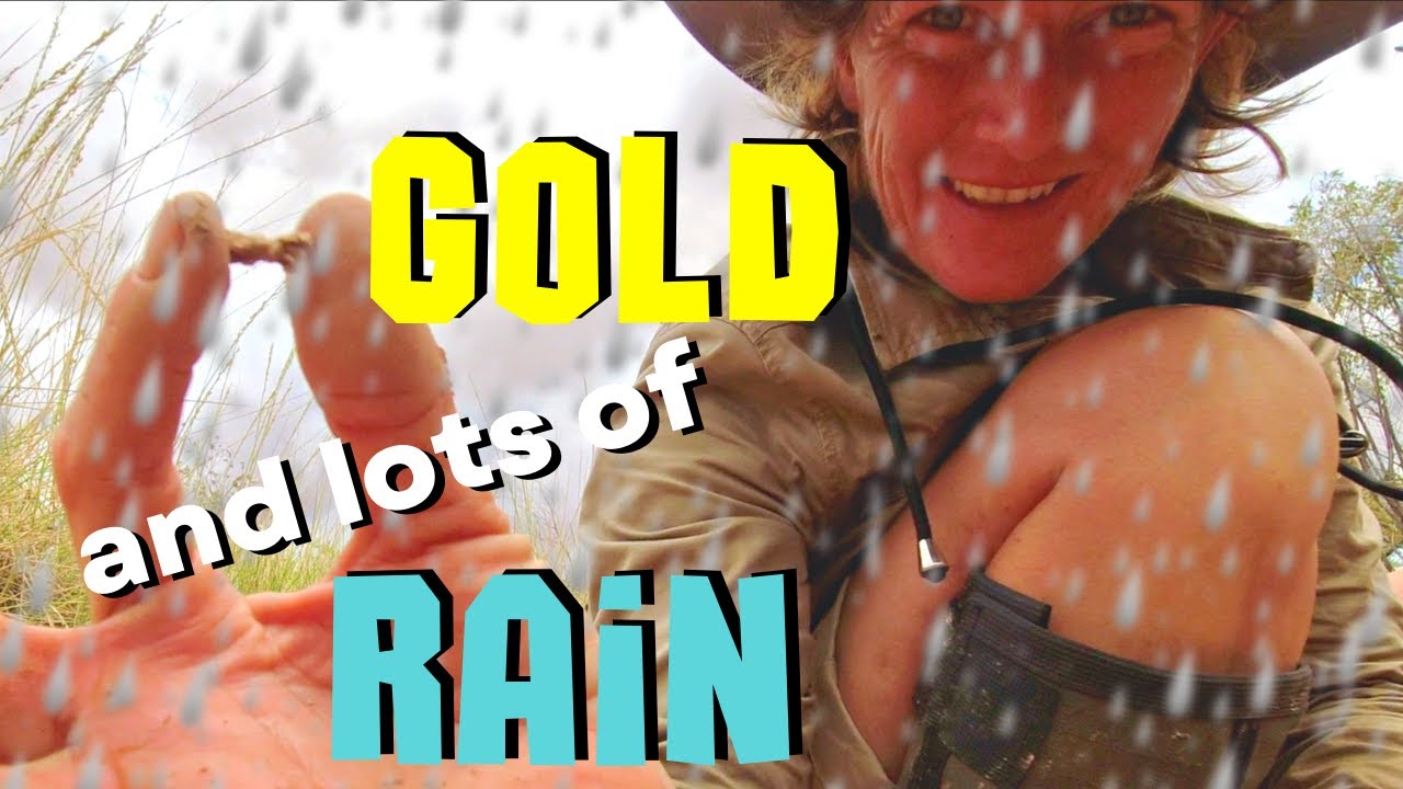 Nice Gold Nuggets found in rainy Outback Australia - YouTube