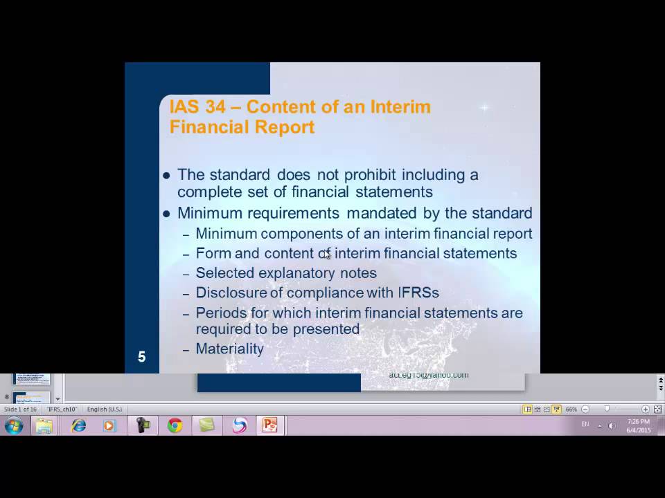 IAS 34 G-C MR HESHAM - YouTube