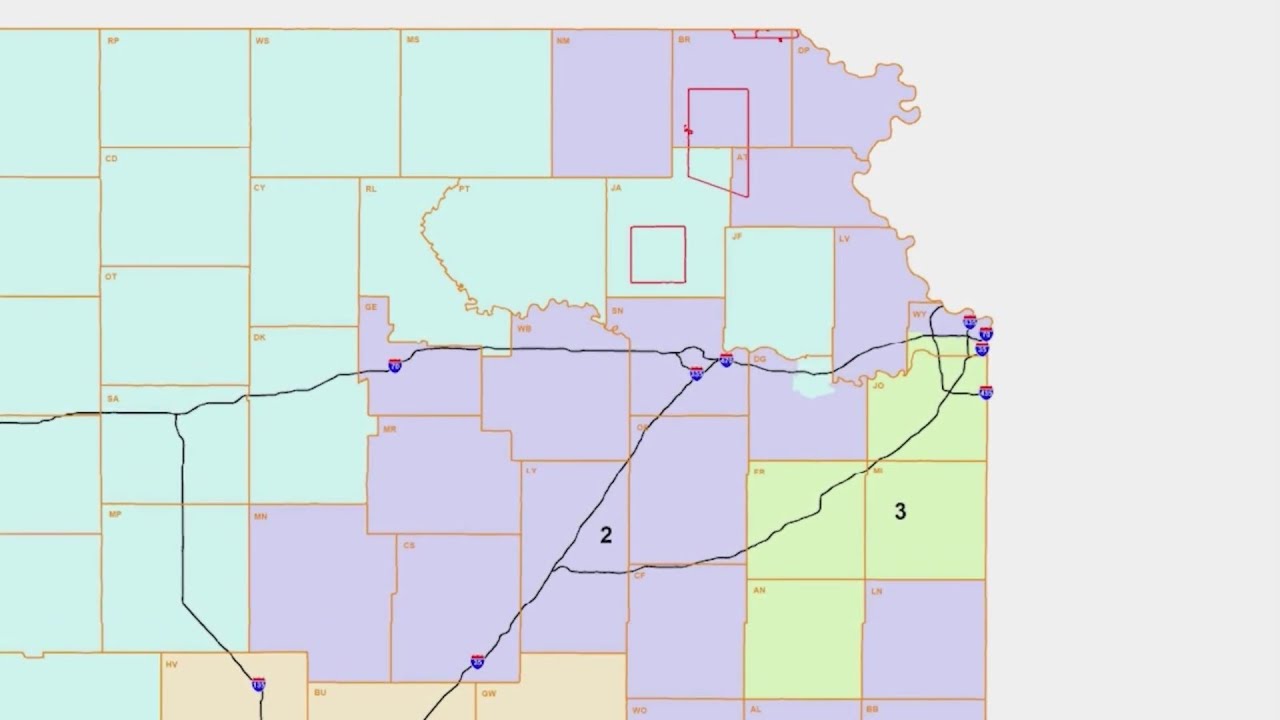 Kansas Supreme Court upholds congressional map - YouTube