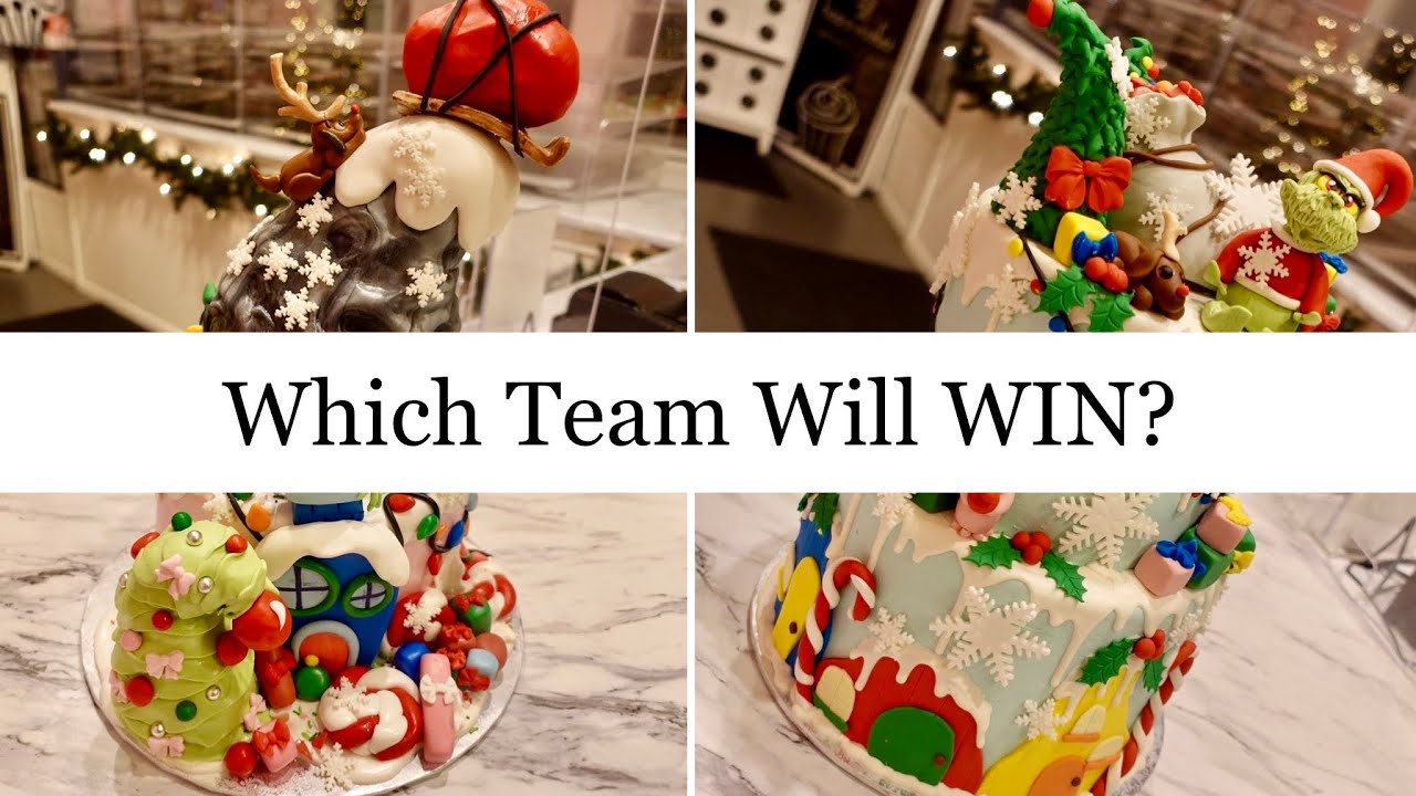 Cake Decorators Compete in Christmas Cake Challenge | WINNER ANNOUNCED ...