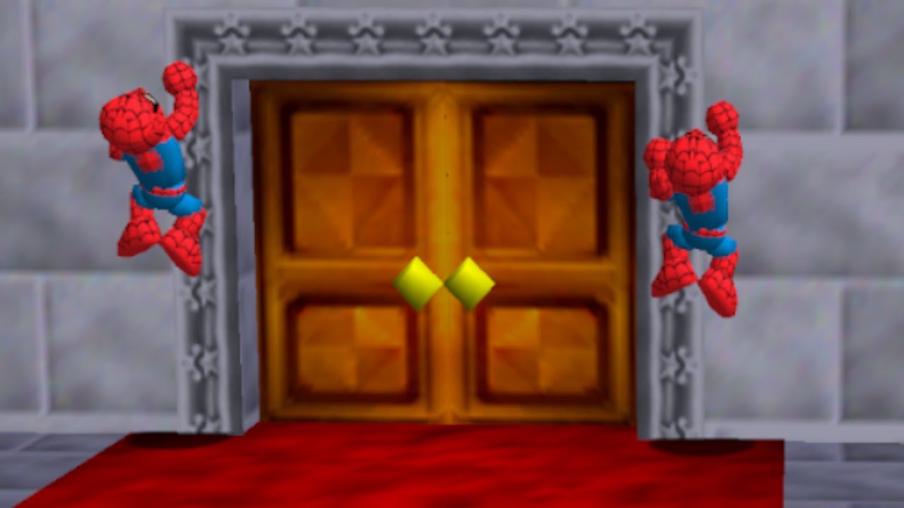 Spider-Man with Spider-Man Moveset in Super Mario 64 - Full Game 100% ...